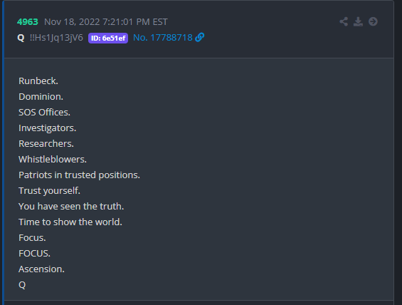 On Q, the Anunnaki and Disclosure | Galactic Anthropology